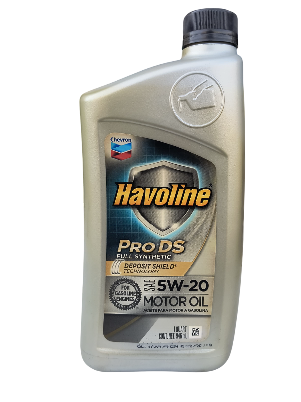 Chevron Havoline Pro DS 5w-20 | Aceite de motor - QT 1 Lt. | El Paisa Motor