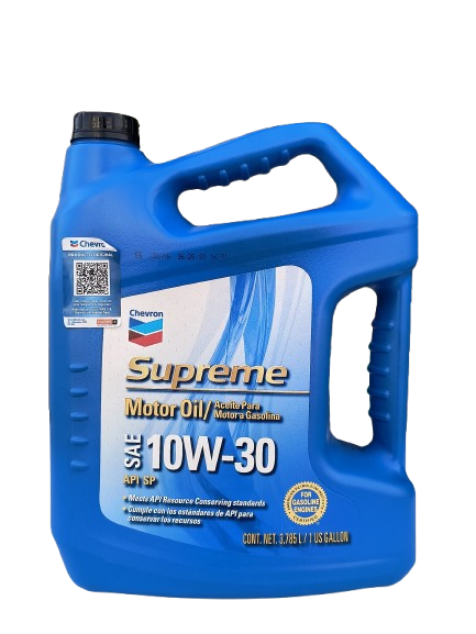 Chevron Supreme 10w-30 | Aceite de motor - Galón 4 Lt. | El Paisa Motor