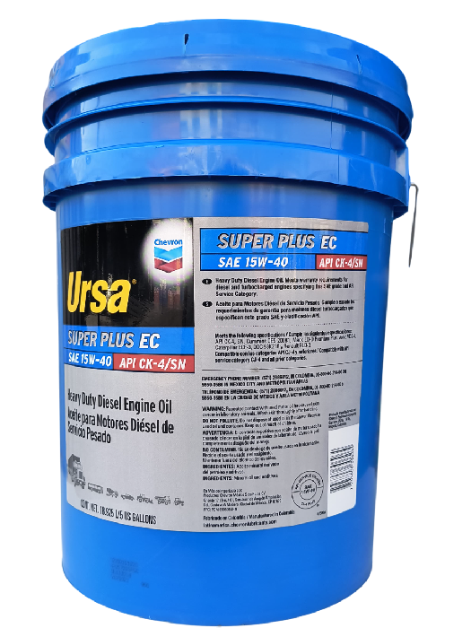 Chevron Ursa Super Plus EC 15w-40 | Aceite de motor - Balde 5 Gl. | El ...