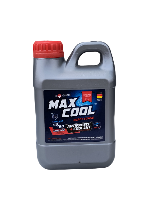 Maxcool Coolant 50% | Refrigerante - Rojo - QT 1 Lt. | El Paisa Motor