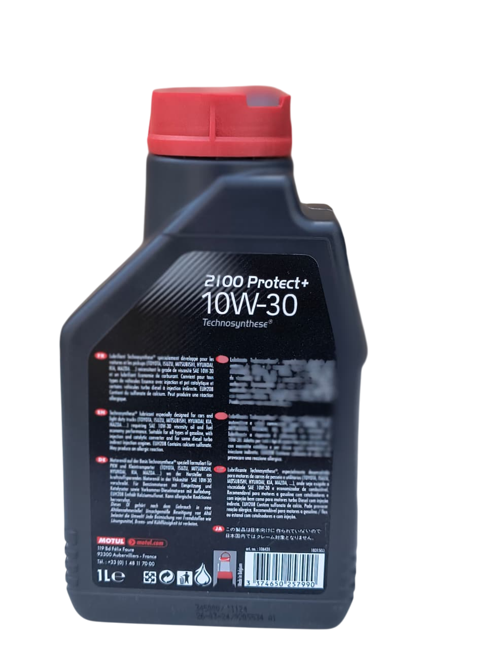 Motul 2100 Protect + 10w-30 | Aceite de motor - QT 1 Lt. | El Paisa Motor