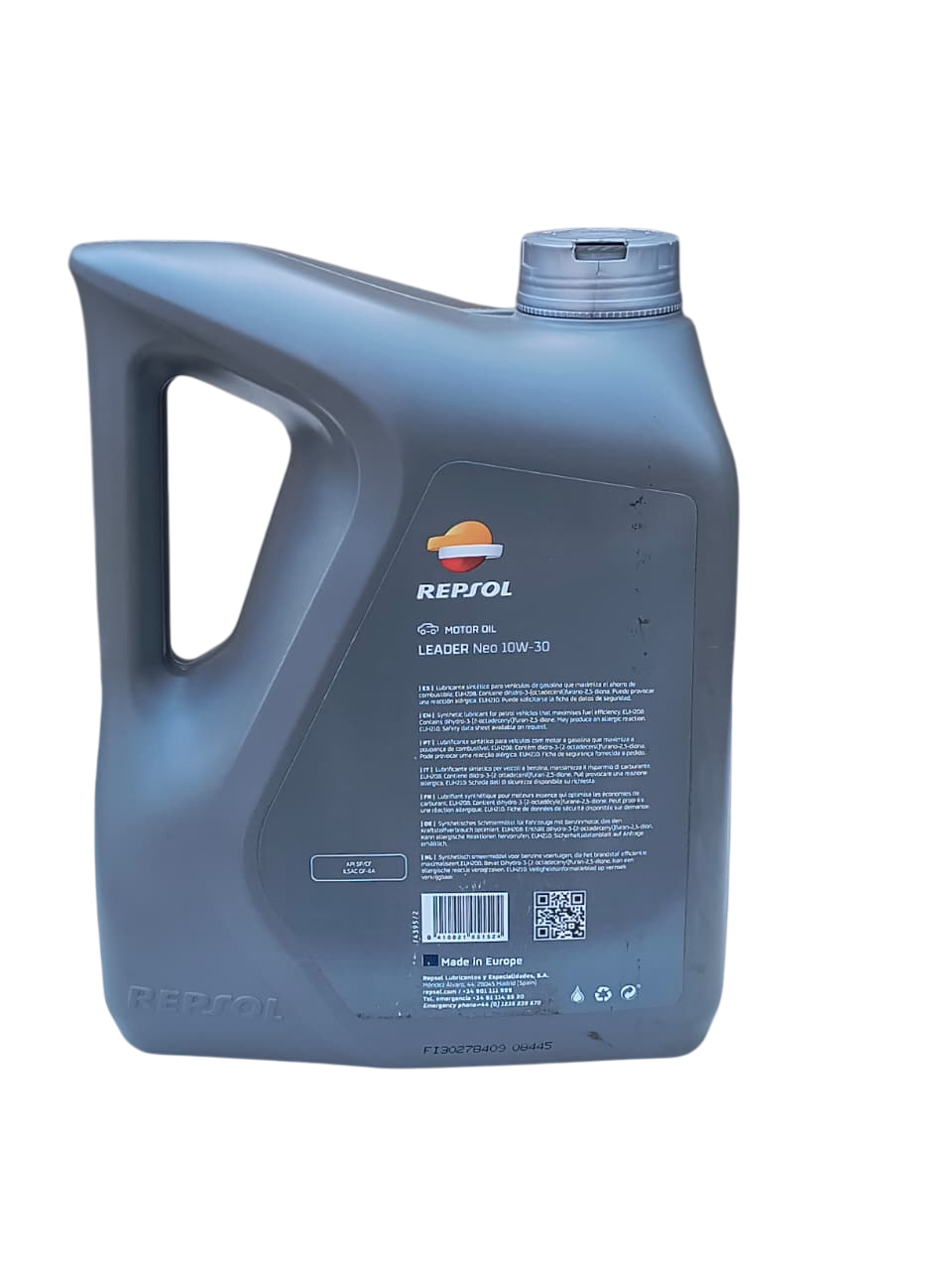 Repsol Leader 10w-30 | Aceite de motor - Galón 4 Lt. | El Paisa Motor