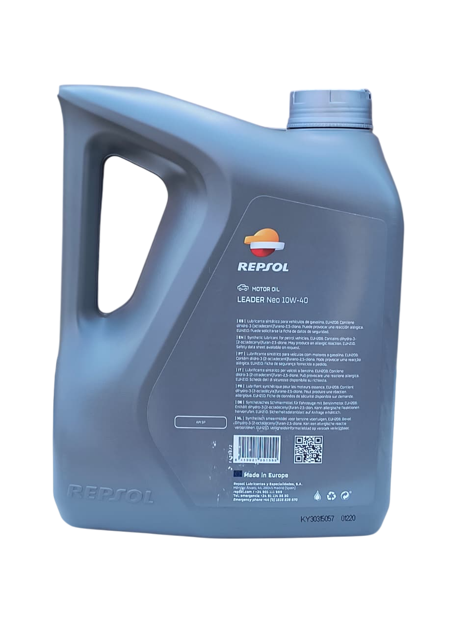 Repsol Leader 10w-40 | Aceite de motor - Galón 4 Lt. | El Paisa Motor