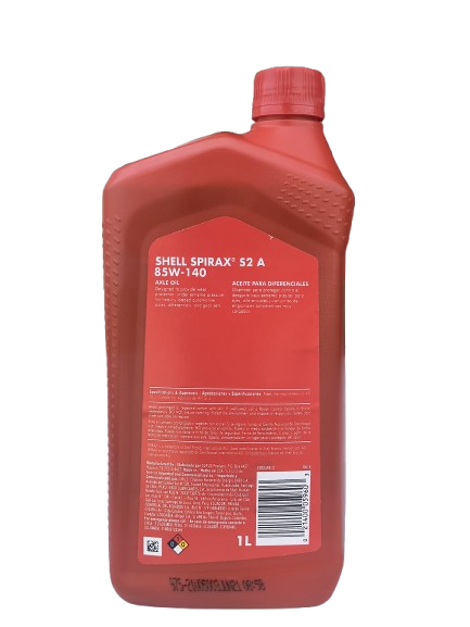 Shell Spirax S2 A 85w-140 | Aceite de transmisión - QT 1 Lt. | El Paisa ...